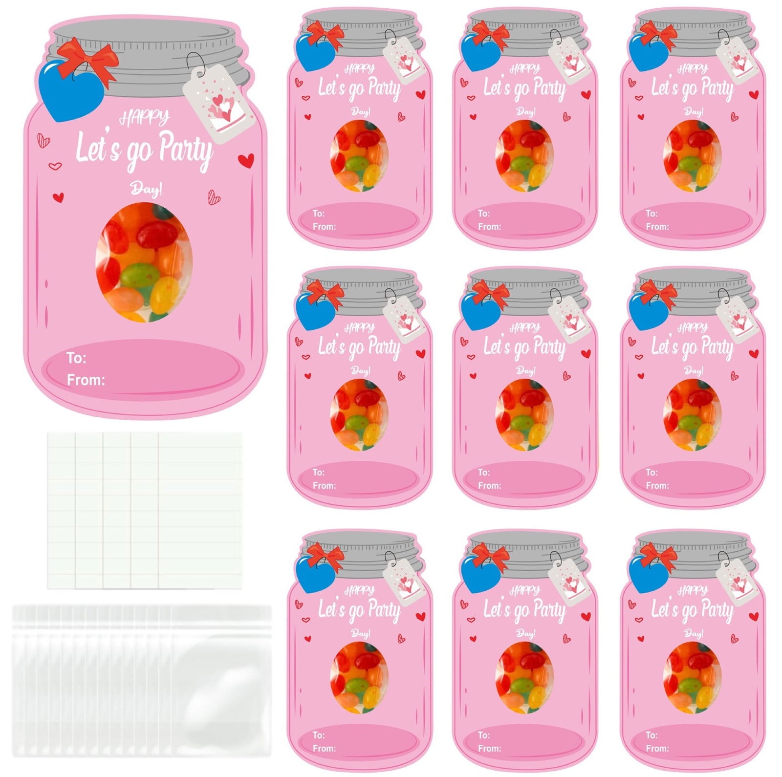 Valentines Day Cards for Kids School, 30 Pack Happy Valentines Day ...