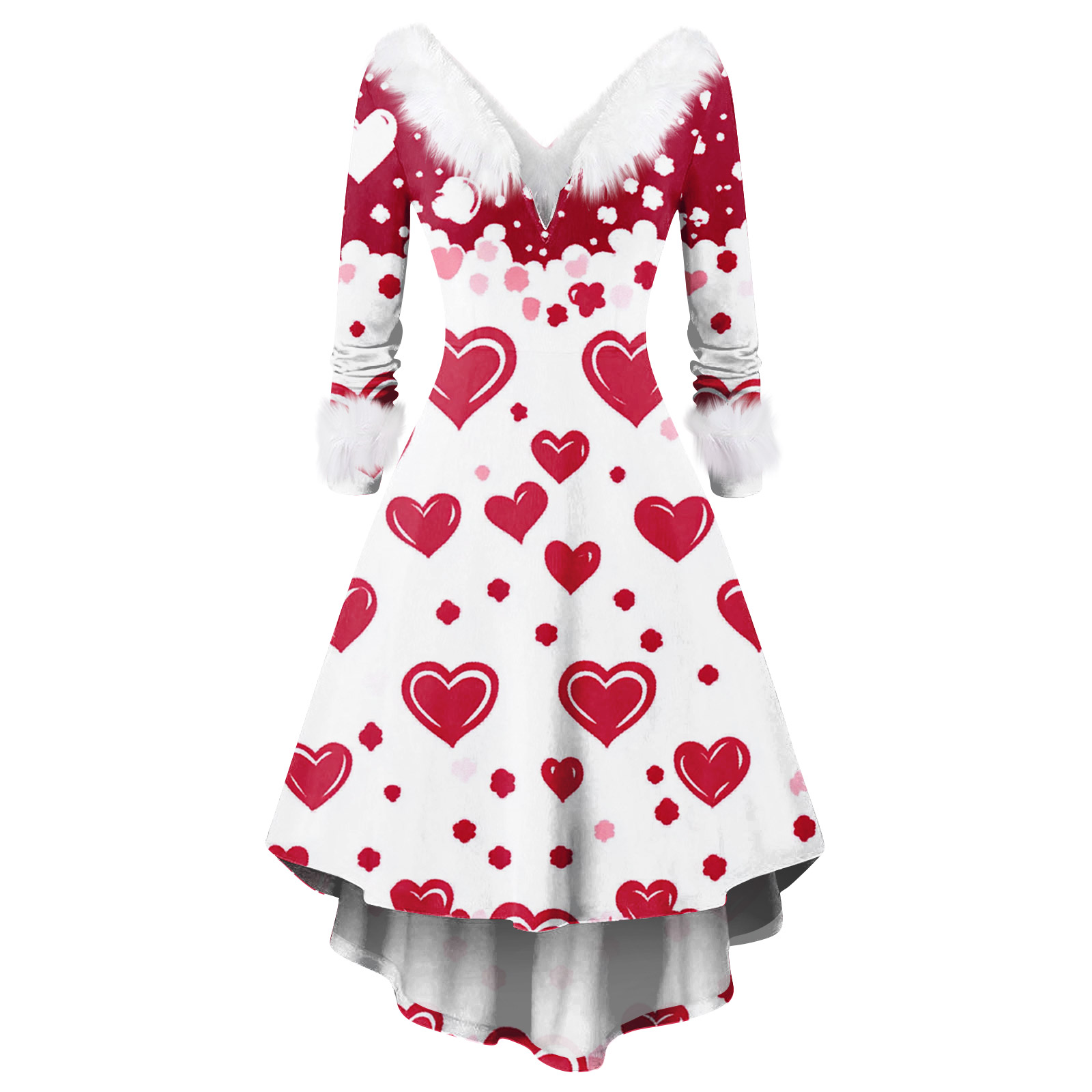 Valentines Day Cocktail Dress Long Sleeve Valentines Cocktail Dresses ...