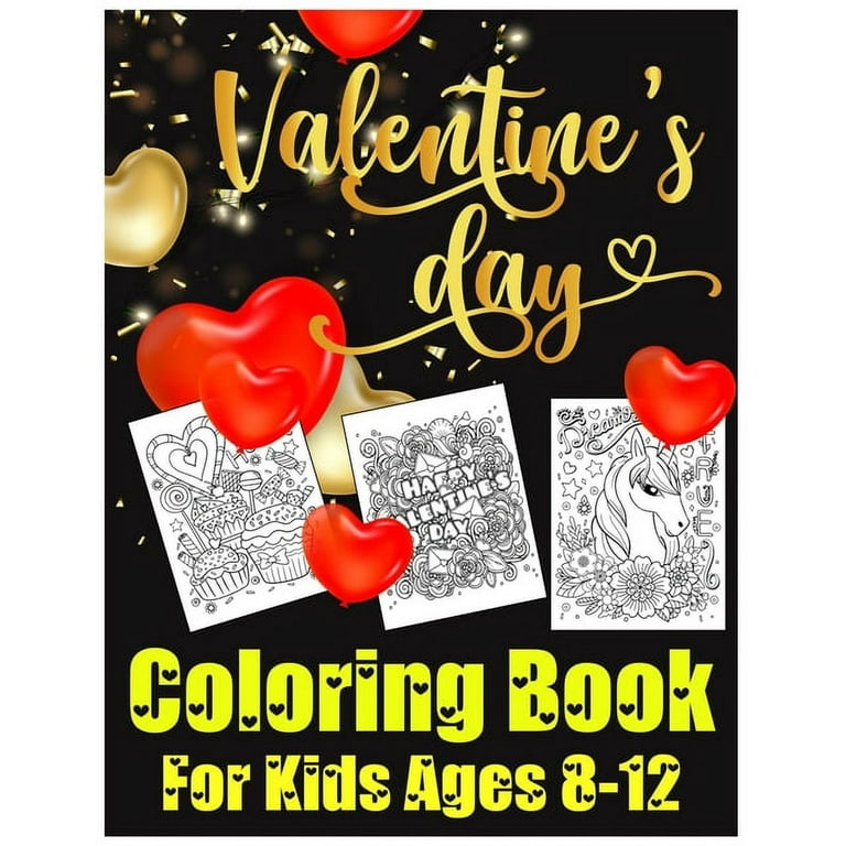 boys valentines coloring pages
