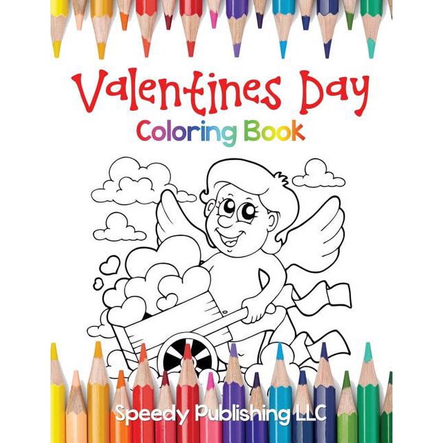 Valentines Day Coloring Book for Kids (Paperback) - Walmart.com