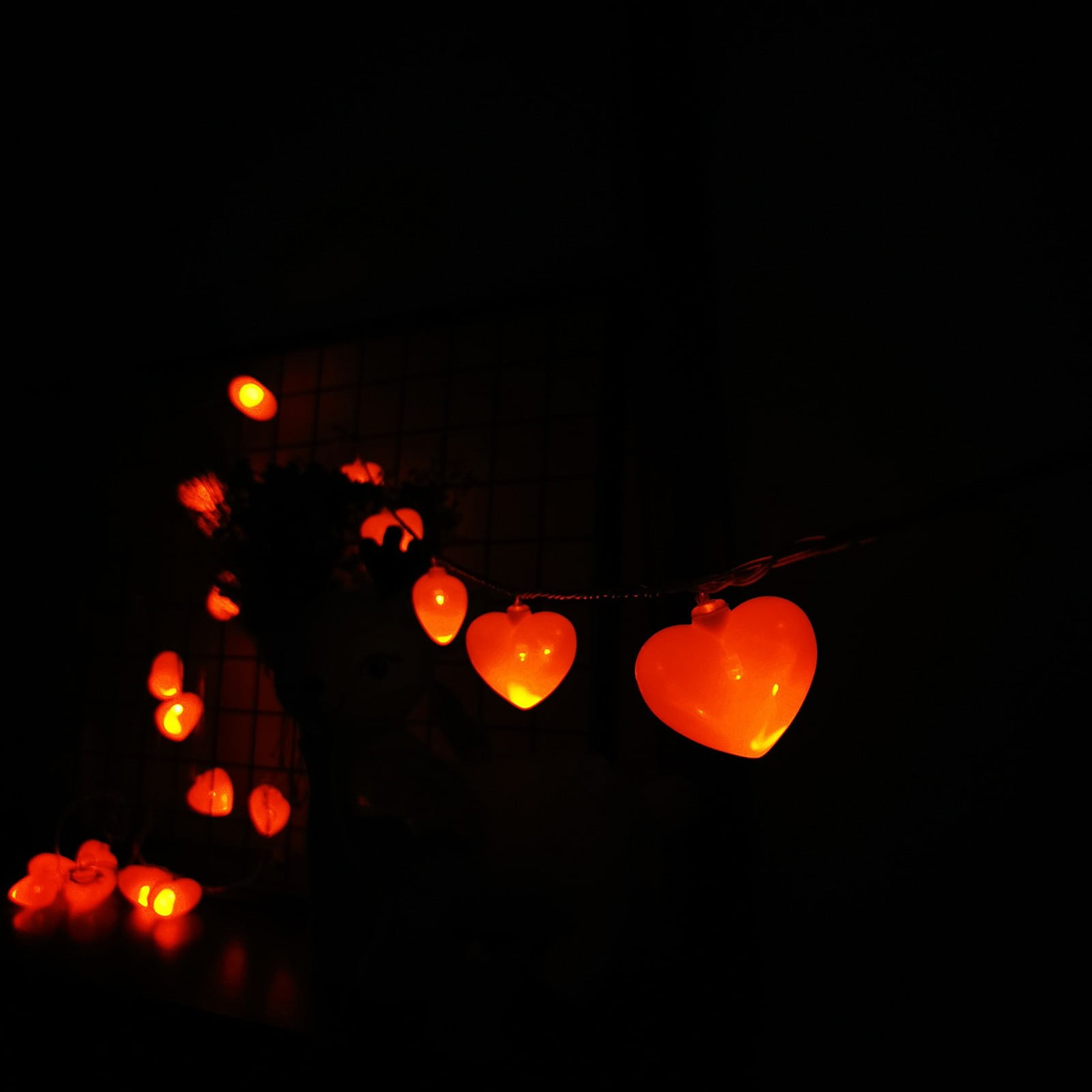 Valentines Day Decorations Lights Love Theme Battery Operated 1.5M Long ...