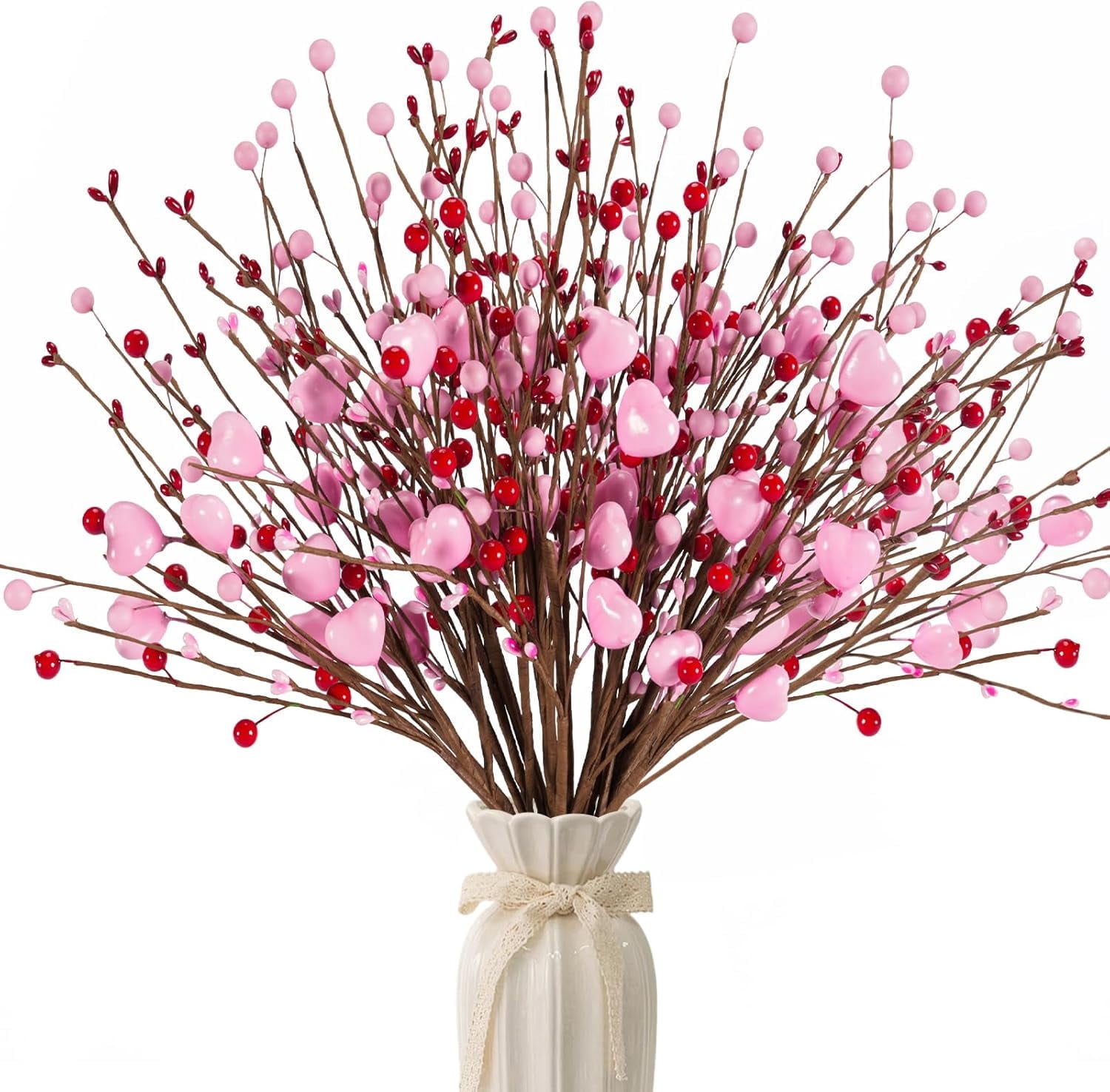 Valentines Day Decorations Valentine's Day Gifts 24 Pack Pink Heart ...