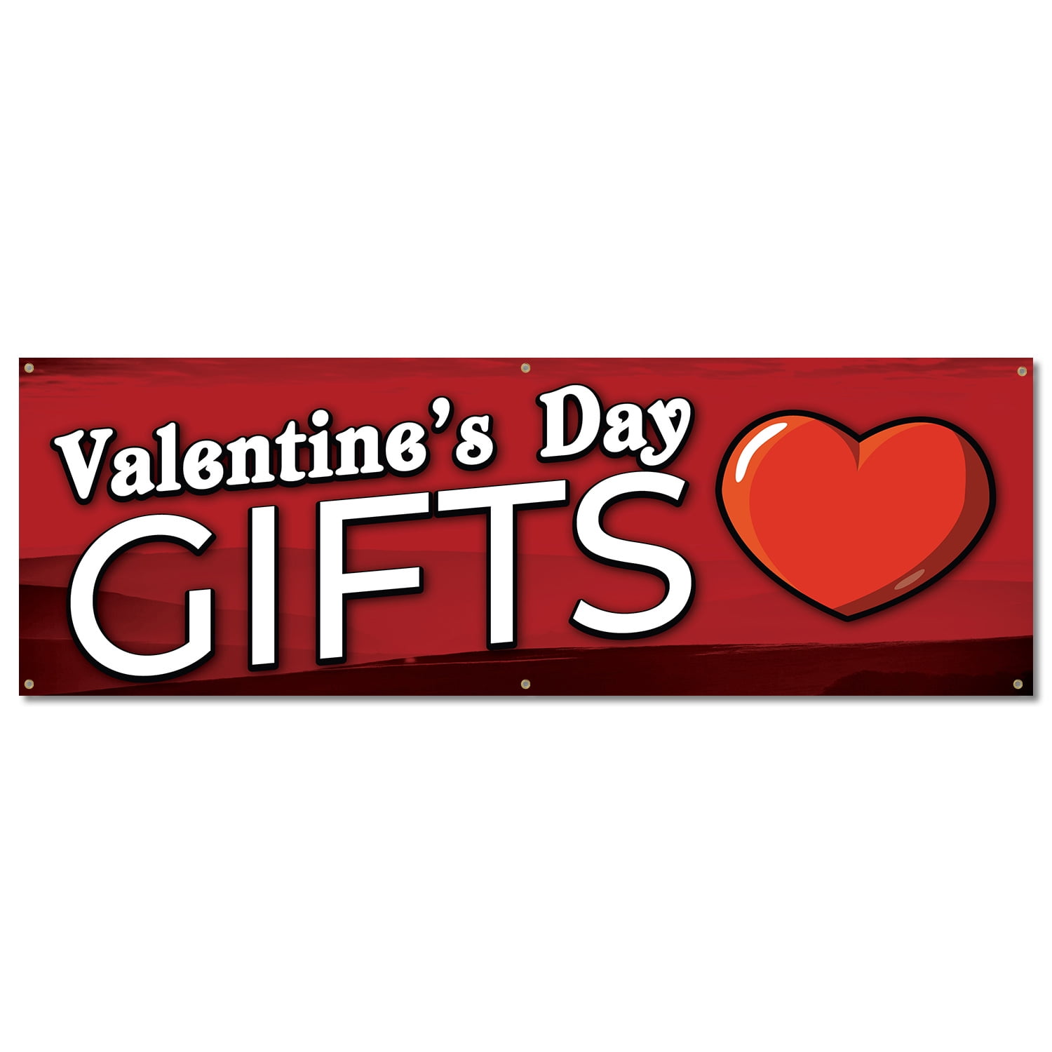 Valentines Day Gifts | 24" X 72" Banner | Outdoor Vinyl Sign With ...