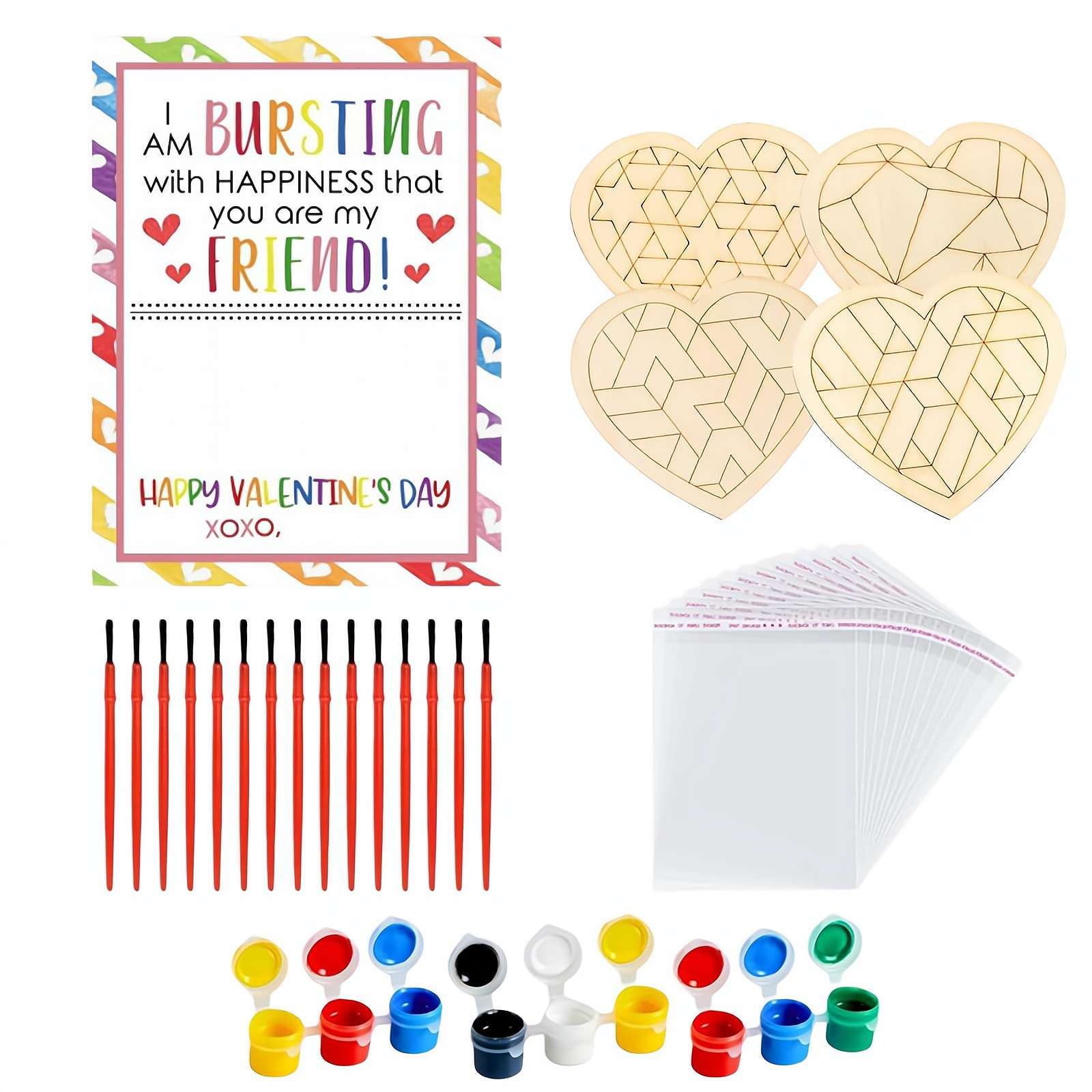 Valentines Day Gifts for Kids, Valentines Cards School with Art ...