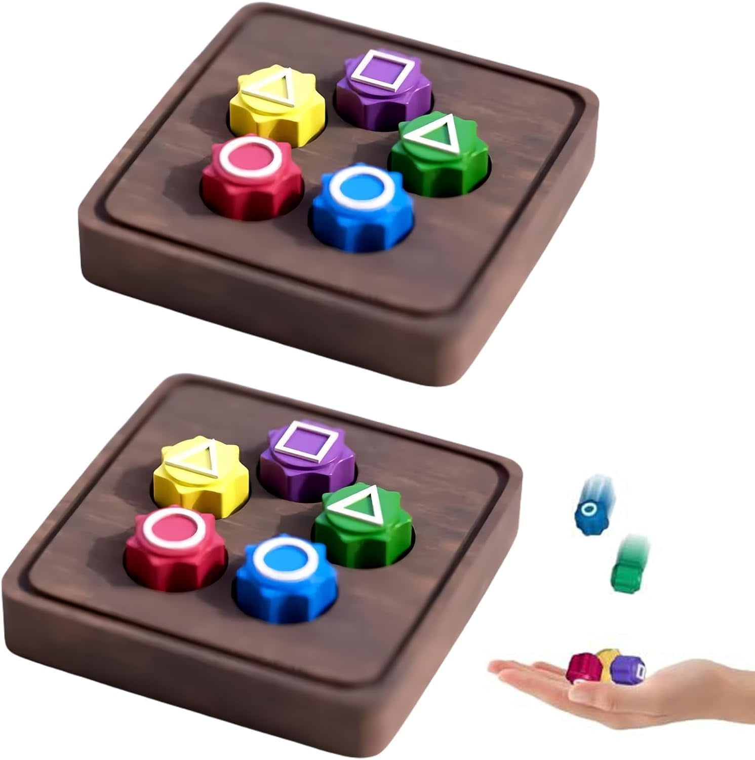 Squid Game Korean Folk Game Set | Gonggi Jack Stone Pebbles, Jebi Chagi ...