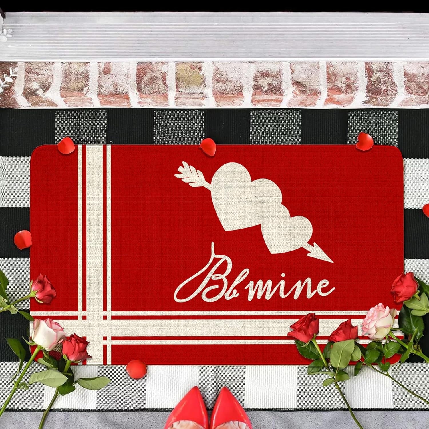 Valentines Day Gifts Valentines Door Mat Outdoor 30X17 Inches Hello ...