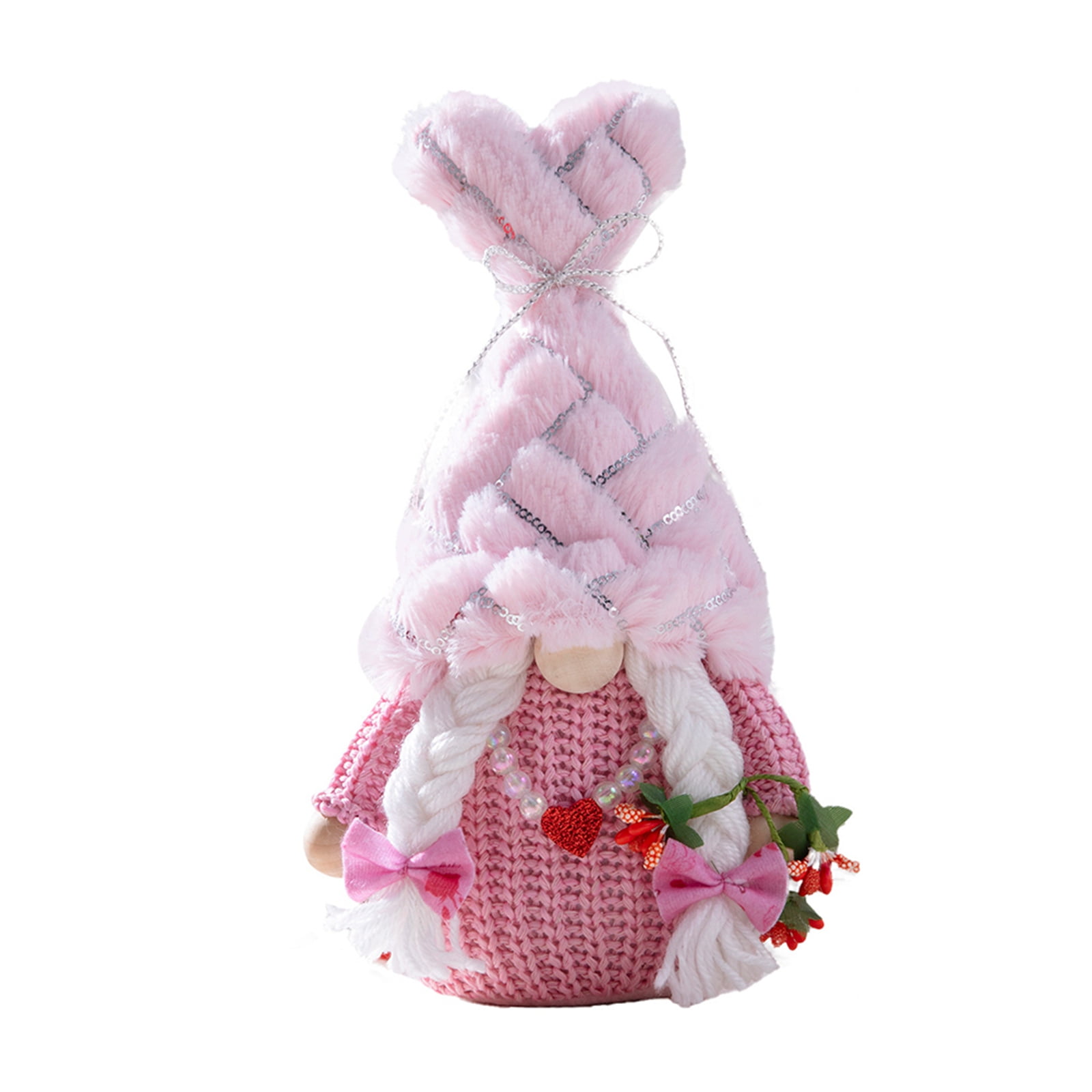 Valentines Day Gnome Plush Decoration Tomte Elf Decorations - Stuffed ...