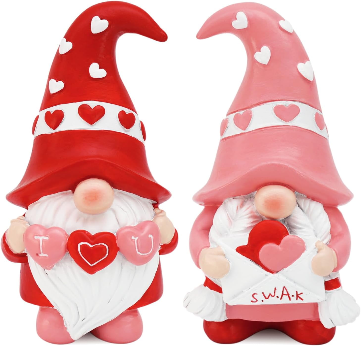 Valentines Day Gnomes Decorations Resin Valentines Gnomes Gift for Her ...
