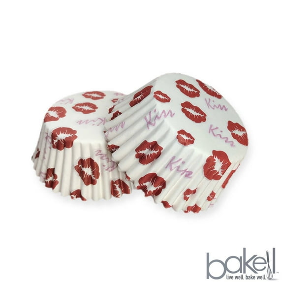 Valentines Day Kiss Lips Cupcake Liners (25pcs, Standard Size) Grease ...