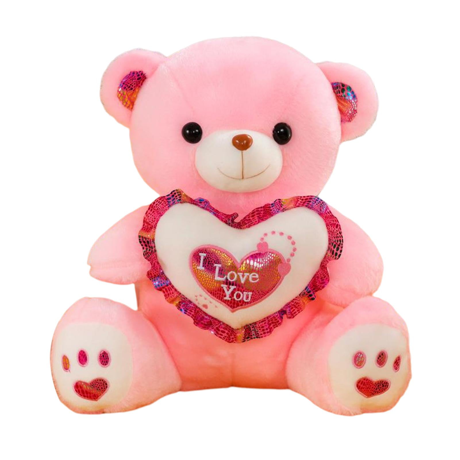 Valentines Day Plush Bear | 11.8 Inch Bear Stuffed Animals Holding ...