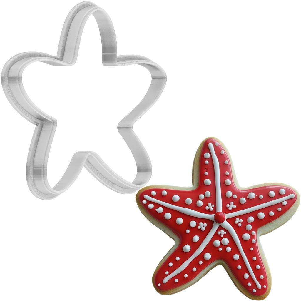 Valentines Day Starfish Cookie Cutter 4 Inch Made in USA by WONDERTORY ...