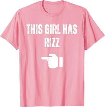 Valentines Day This Girl Has Rizz Gen Z Slang T-Shirt - Walmart.com
