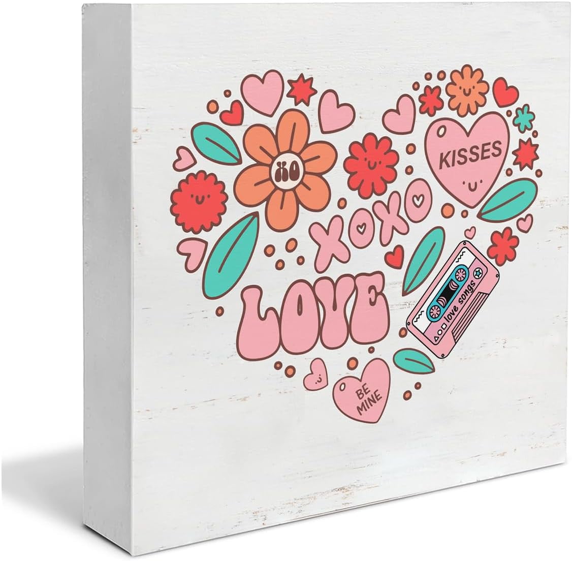 Valentines Decor Valentines Day Decor Valentine Heart Wooden Sign ...