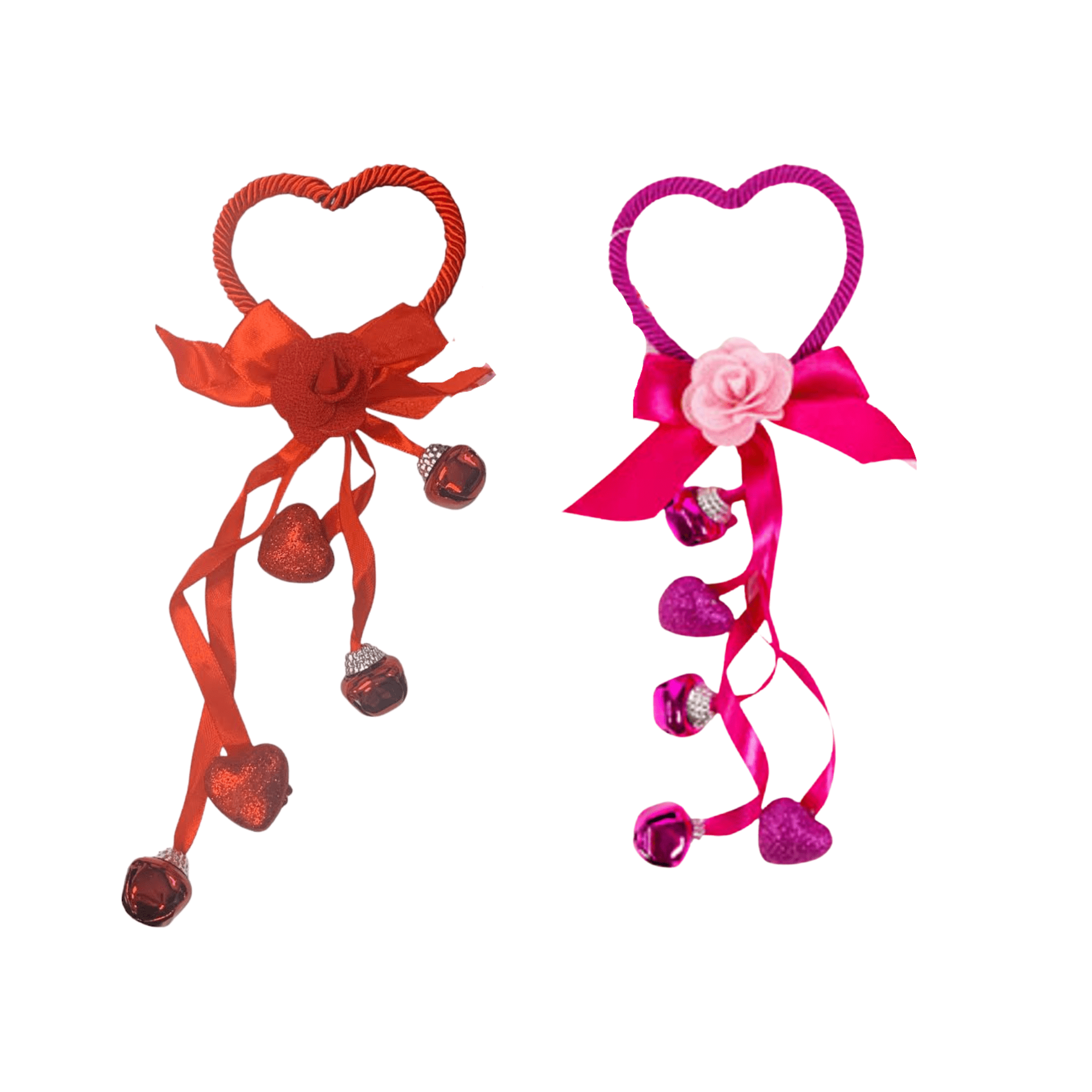 Valentines Decoration Jingle Bells Door Knob Greeter Hanger Shopkeepers ...