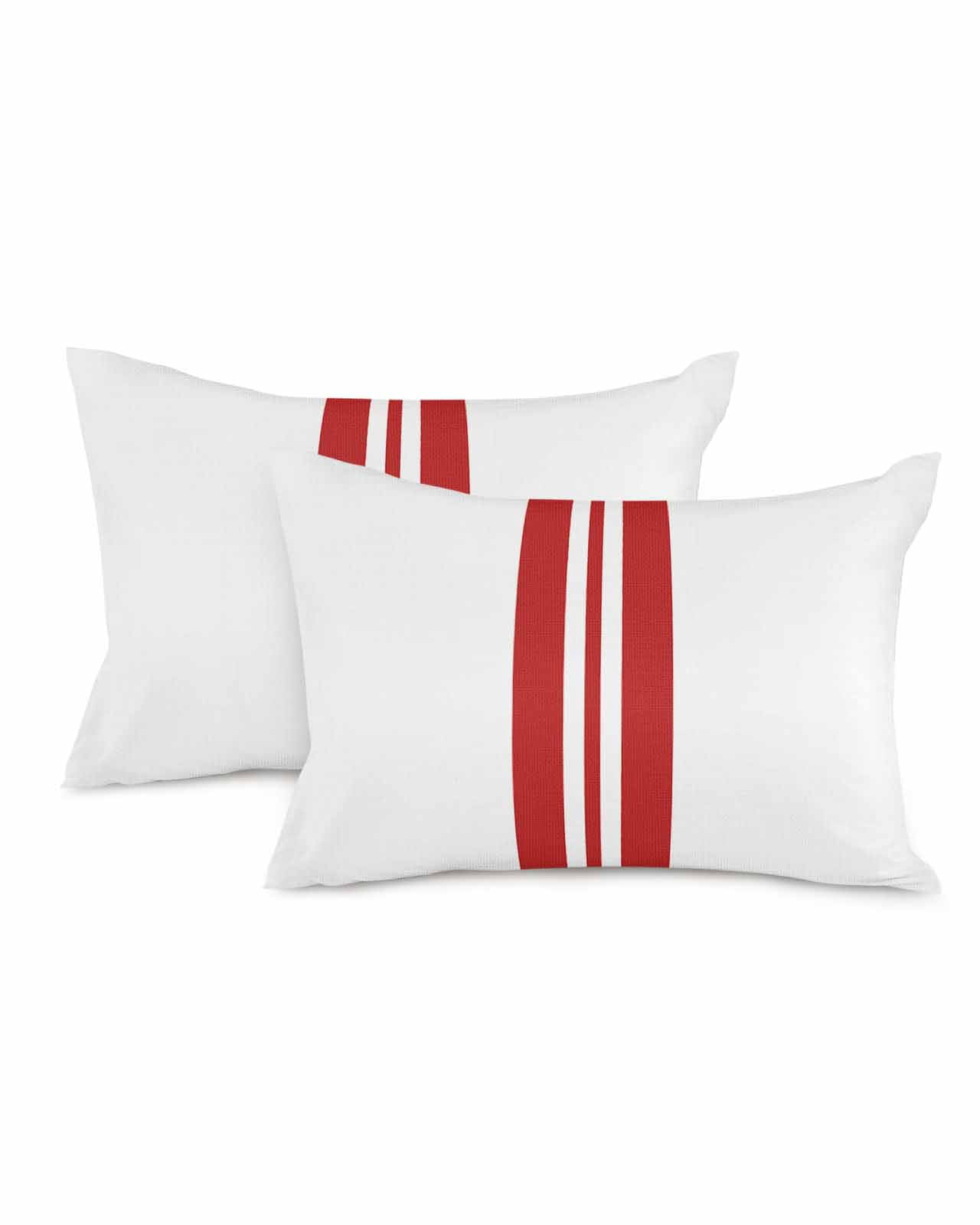 Valentines Decorative Throw Pillow Covers 12x20 Inch Set of 2 Red ...