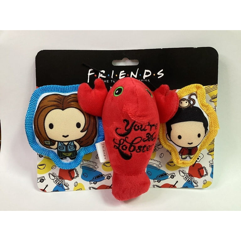 Valentines Friends You are my lobster Rachel Ross Set Of 3 Squeaky Dog Toy