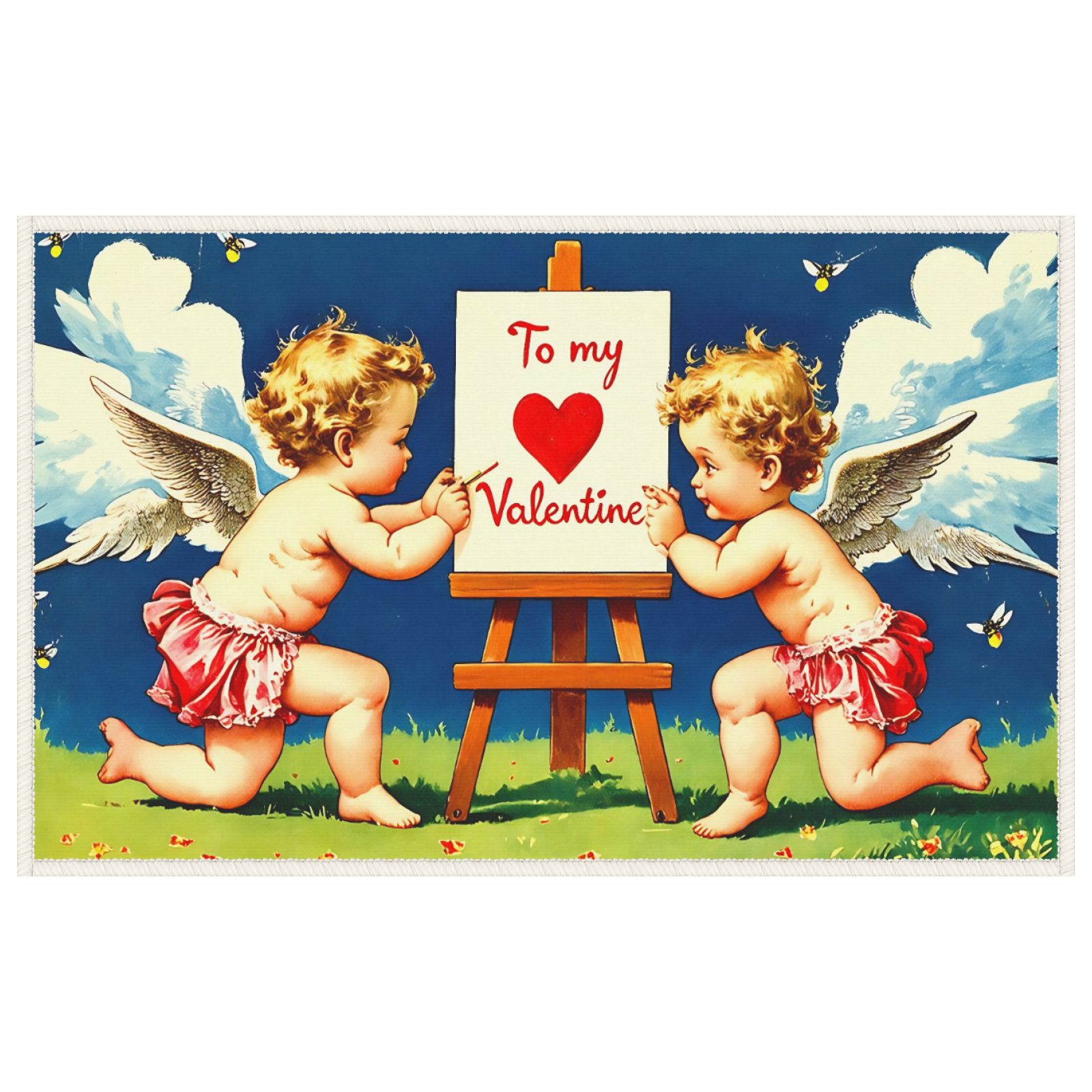 Valentines Front Door Entrance Mats for Backyard Kitchen Farmhouse ...