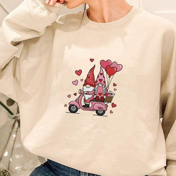 Valentines Gnome Couple Embroidery Design, Valentine's Day Machine ...