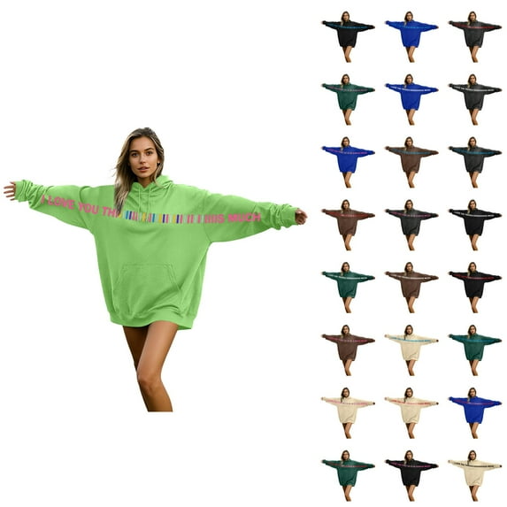 Valentines Hoodies for Men Women 2026 Casual Long Sleeve Valentines I ...