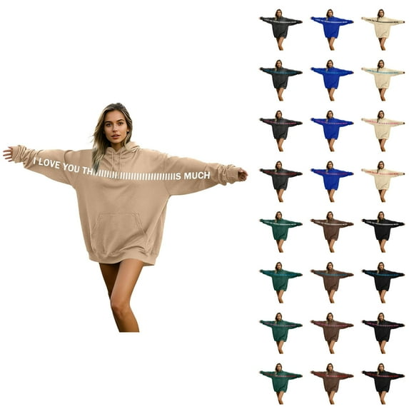 Valentines Hoodies for Men Women 2026 Casual Long Sleeve Valentines I ...