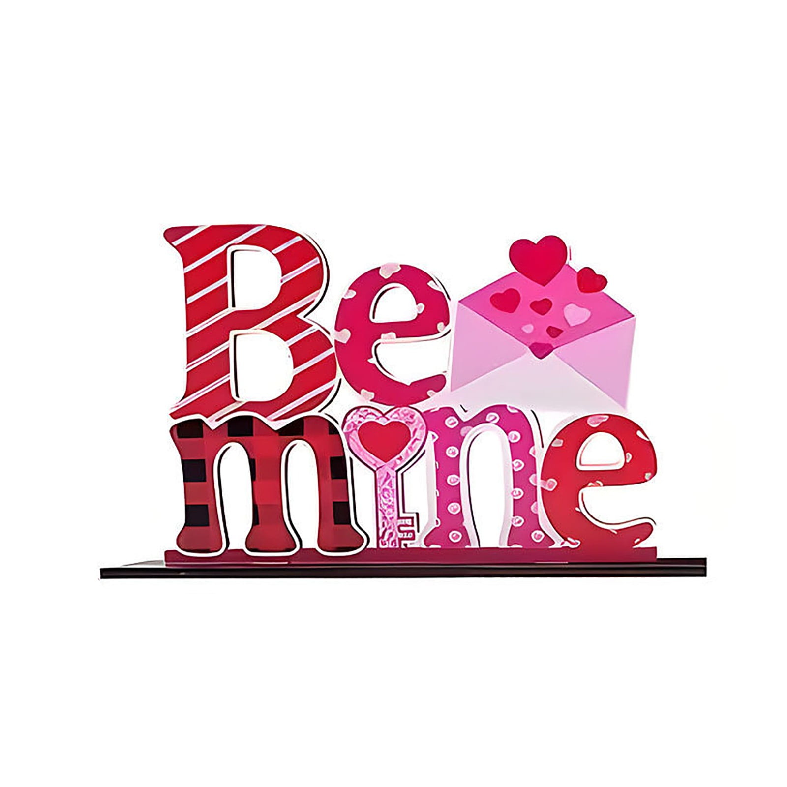 Valentines Love Signs Letter Table Top Freestanding Sign Romantic ...