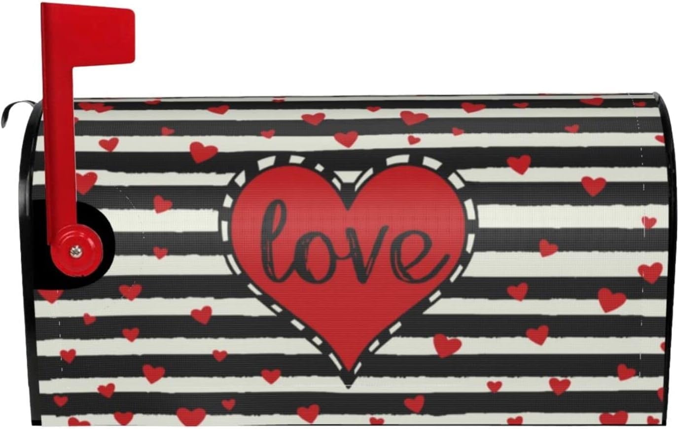 Valentines Mailbox Covers Magnetic Letter Post Box Cover Wrap ...