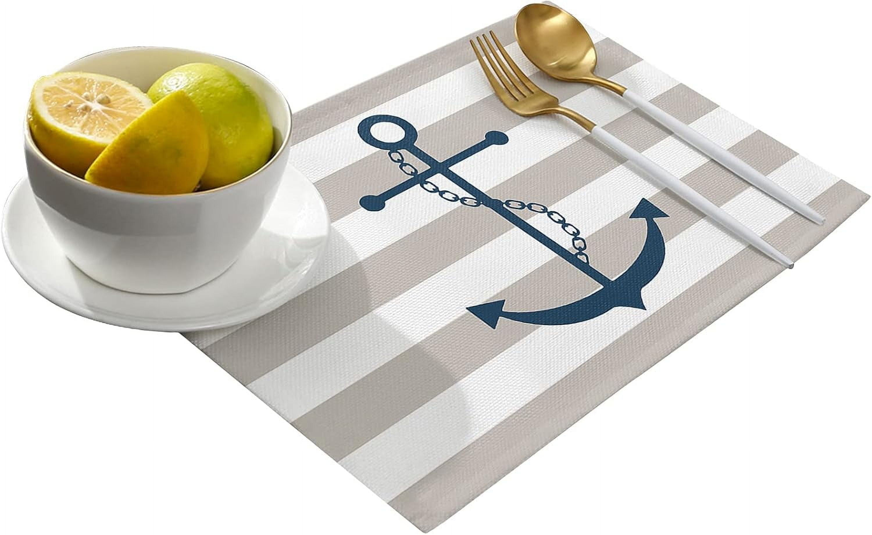 Valentines Placemats Set of 4 Heart Pink Red Place Mats for Dining Room ...