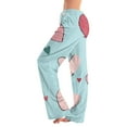 Valentines Women Comfy Casual Pajama Pants Heart Funny Holiday Love ...