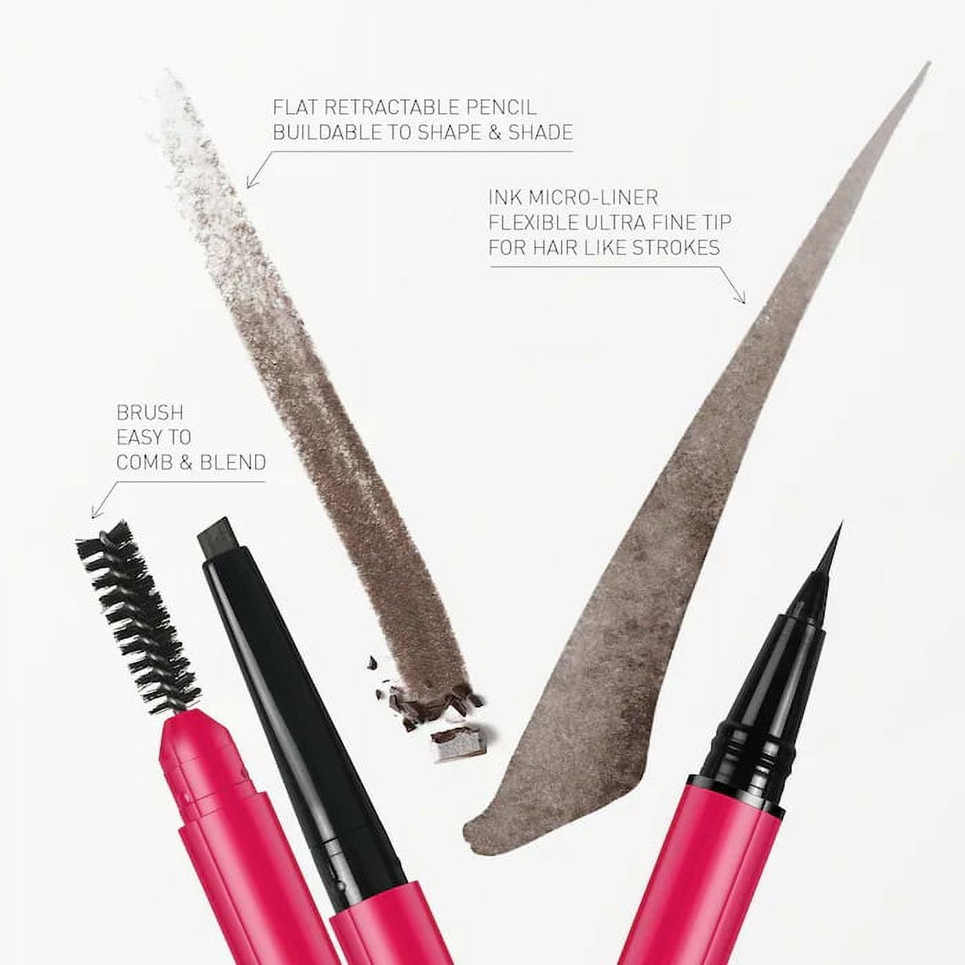 Valentino Brow Trio Eyebrow Liner 03 Granite / New With Box - Walmart.com