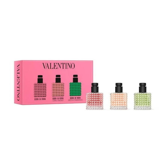 Valentino Perfume Mini Gift Set for Women: Born in Roma Donna Trio ...