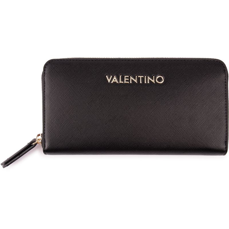 Valentino Women's Purse, Black, Gold Hardware, Saffiano Texture, 16 ...