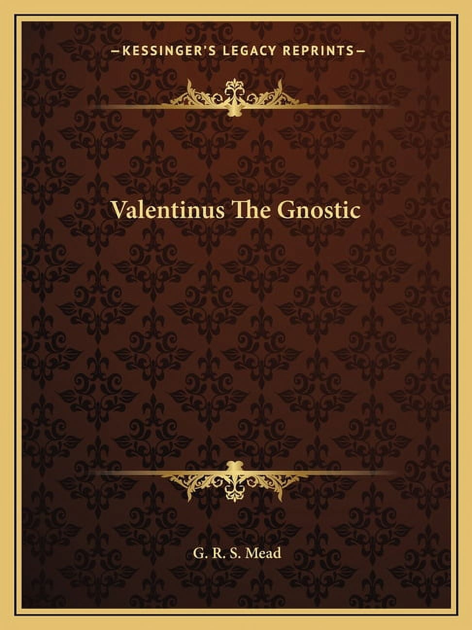 Valentinus The Gnostic (Paperback) - Walmart.com
