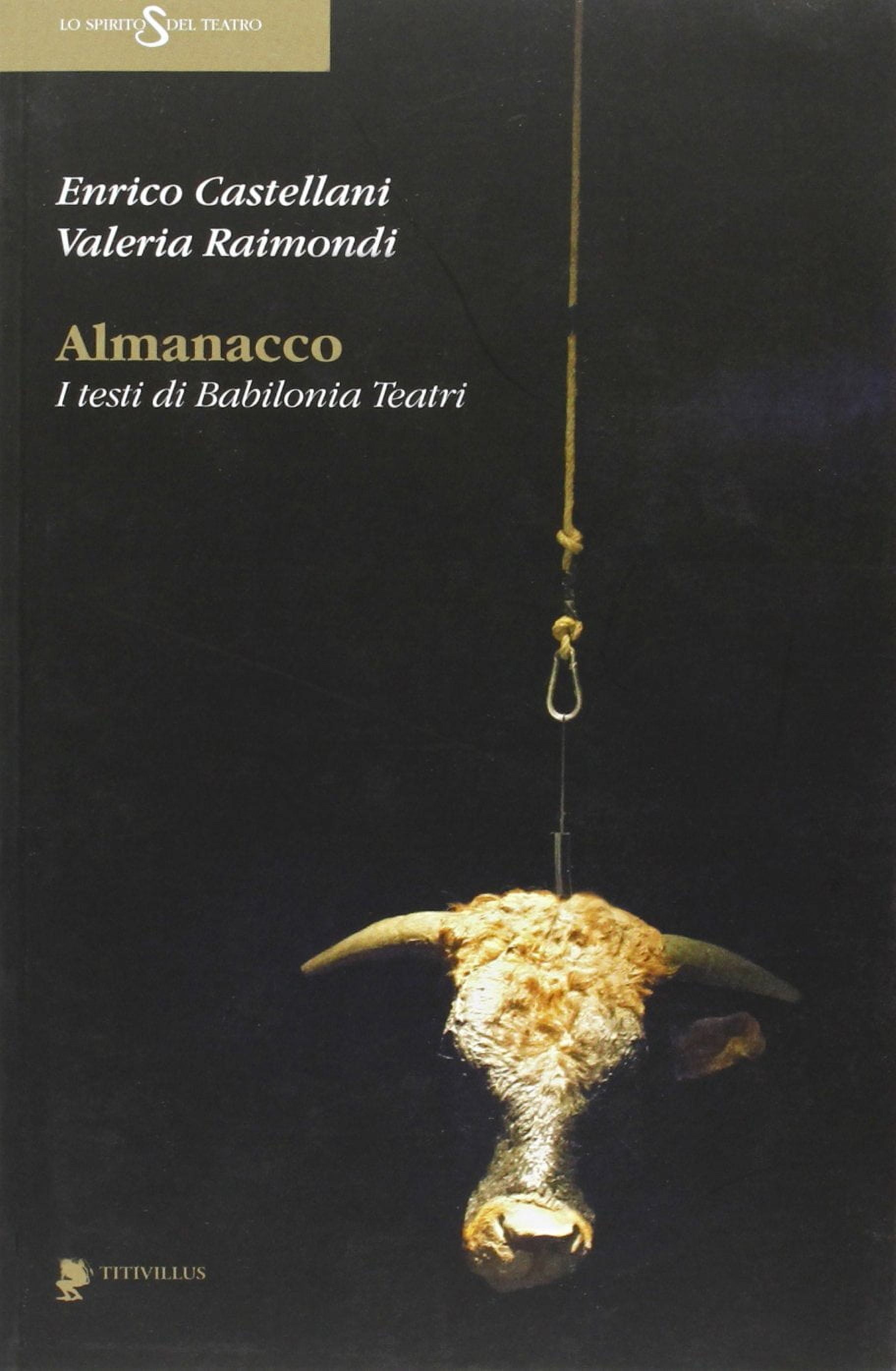 Valeria Raimondi,Enrico Castellani Almanacco. I testi di Babilonia ...