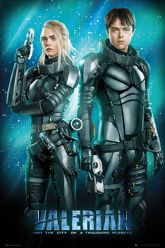 Valerian And The City Of A Thousand Planets - Movie Poster / Print ...