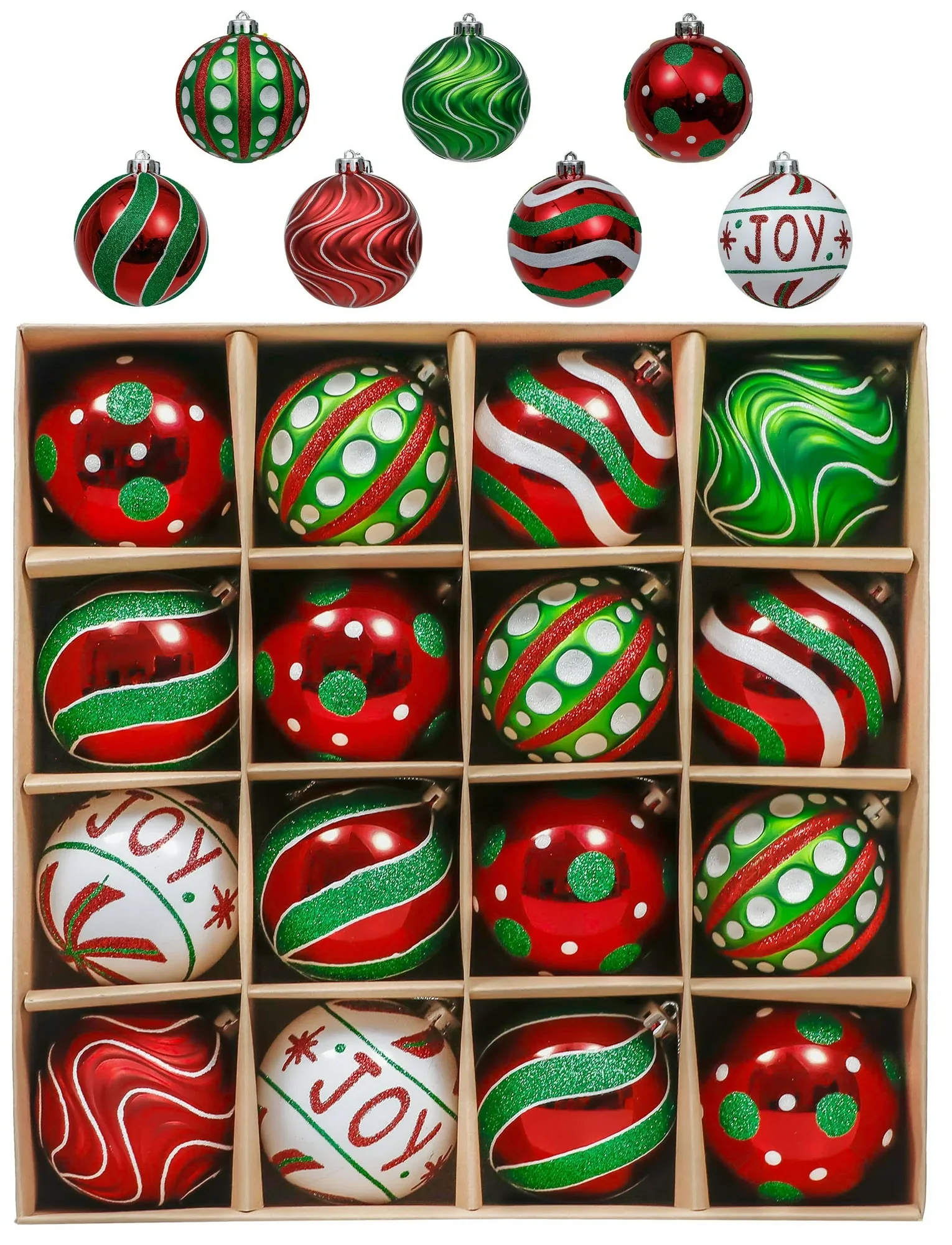 Walmart Black Friday Deals 2025 Valery Madelyn 16ct 3.15" Christmas ...