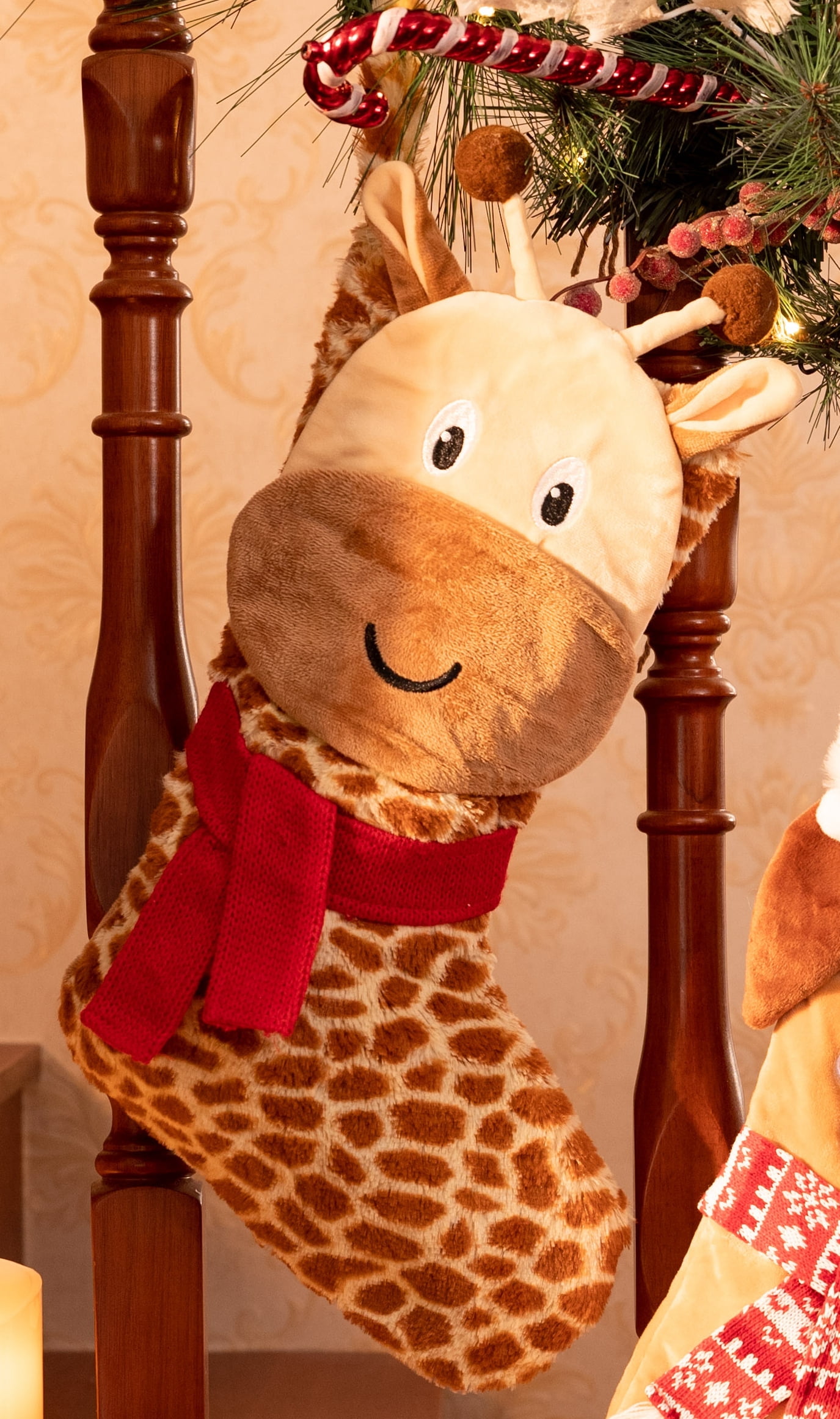 Valery Madelyn 21 inches Christmas Stockings, Adorable Giraffe ...