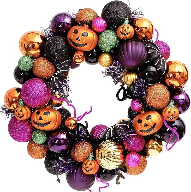 Valery Madelyn Halloween Decorations Indoor for Home, Pre-Lit Pumpkin ...