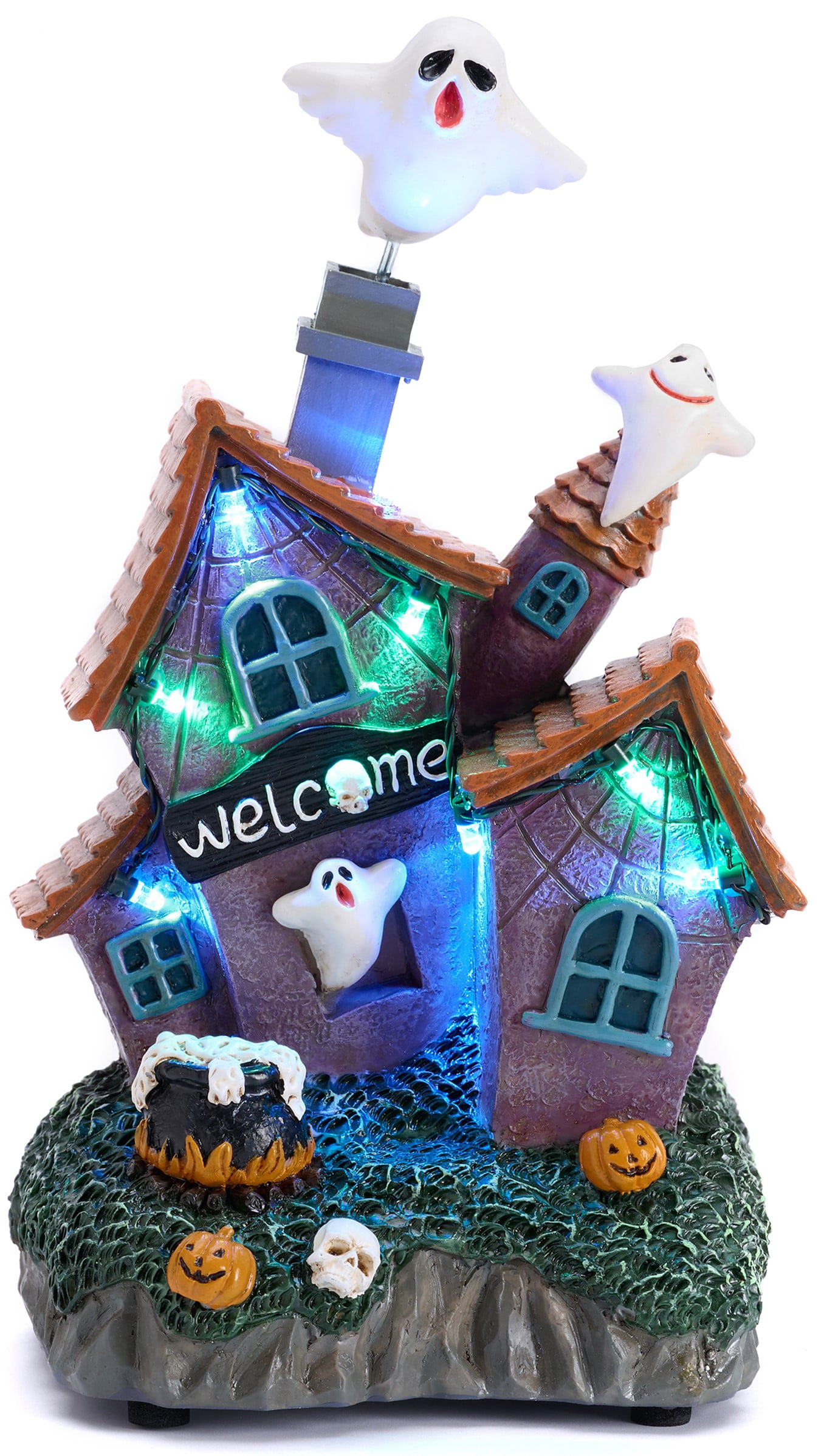 Valery Madelyn 9 inches Halloween Village Halloween Haunted House Decor ...