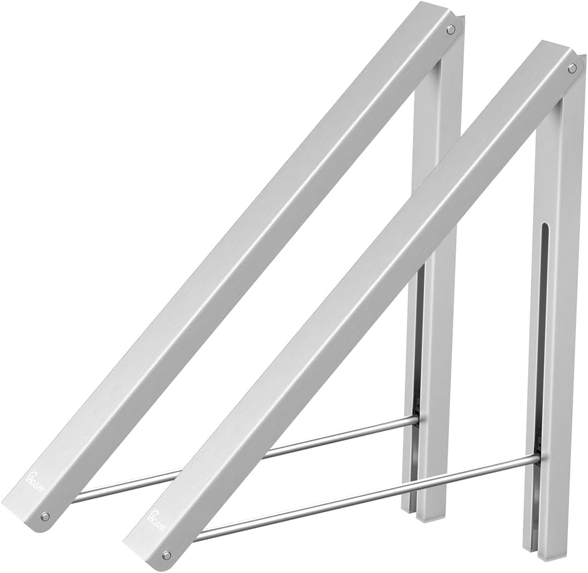 Valet Hook Drying Rack Clothes Hanger Folding Coat Racks Aluminum Home ...