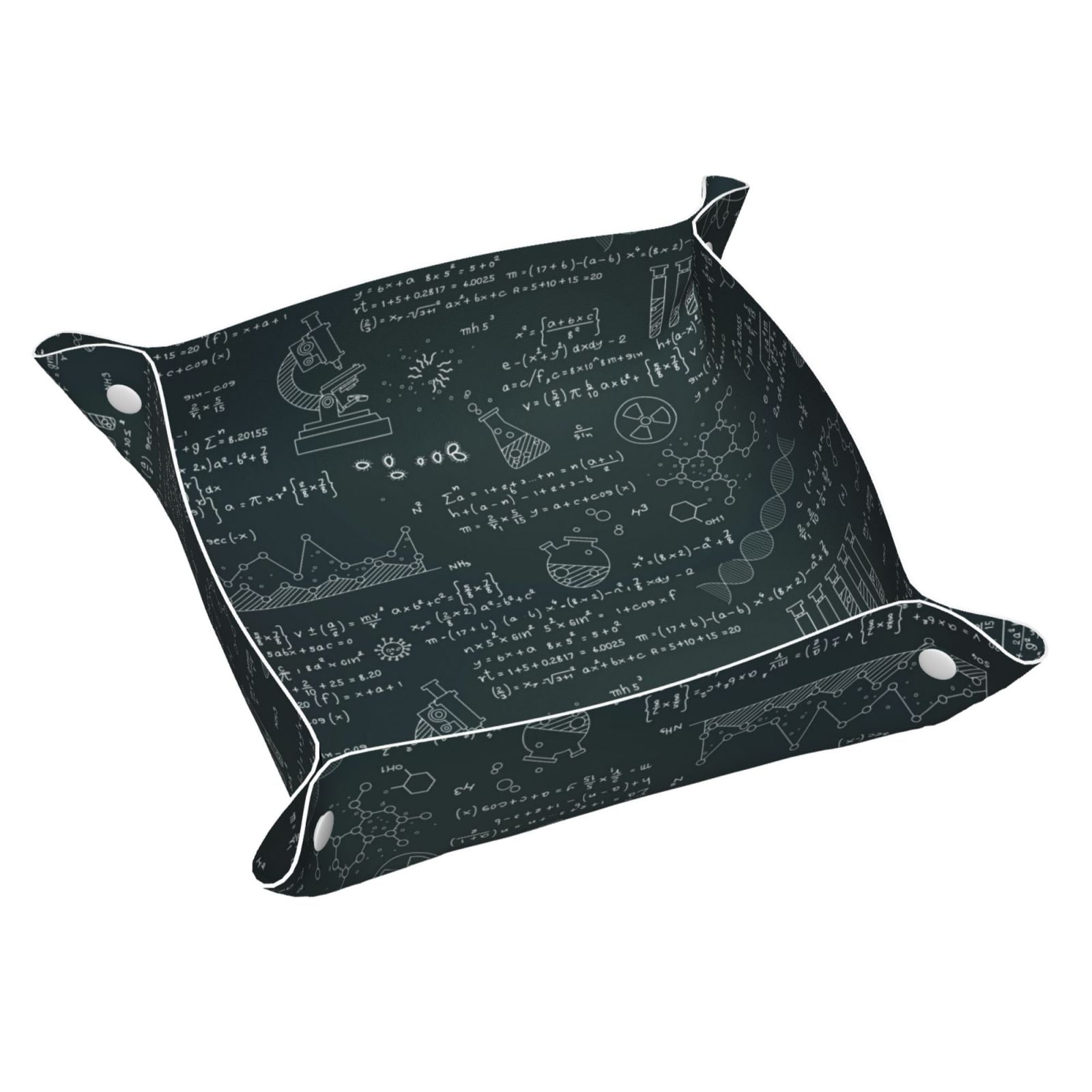 Valet Tray, Chemical Faux Leather Desk Tray Vanity Tray Night Stand ...