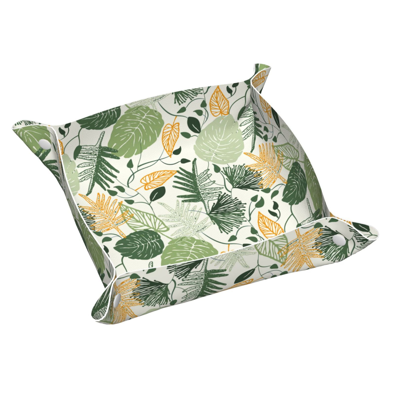 Valet Tray, Hawaiian Style Fujiman Faux Leather Desk Tray Vanity Tray ...