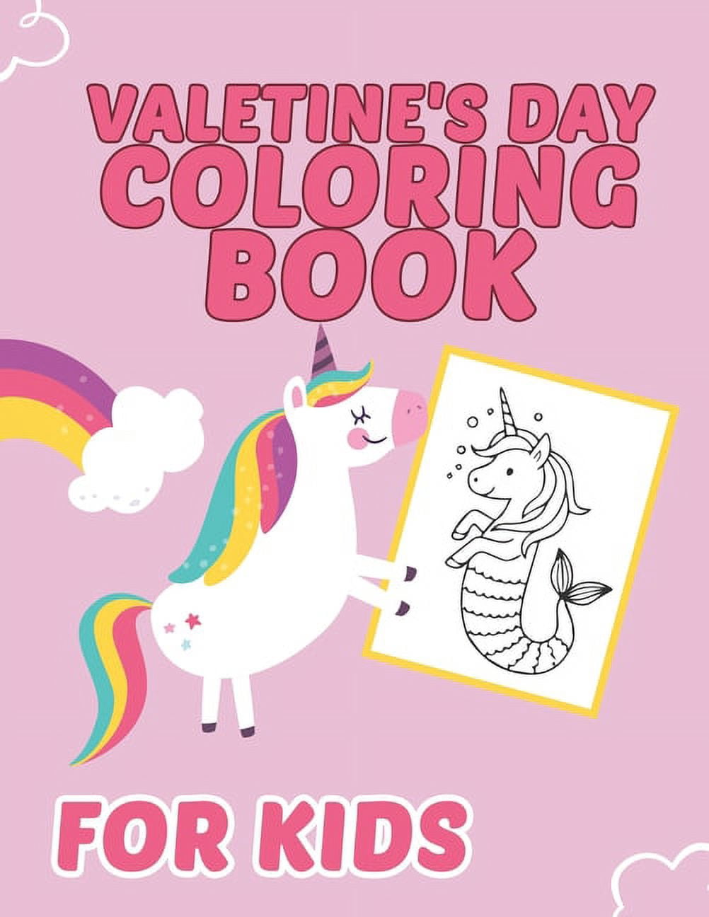 Valetine's Day Coloring Book for kids: A Fun Valentine's Day Coloring ...