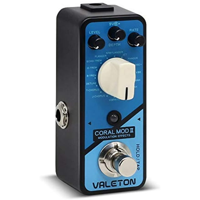 Valeton Coral Mod II Digital Modulation Chorus Flanger Phaser Univibe ...
