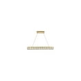 Valetta 36 inch LED linear pendant in gold - Walmart.com