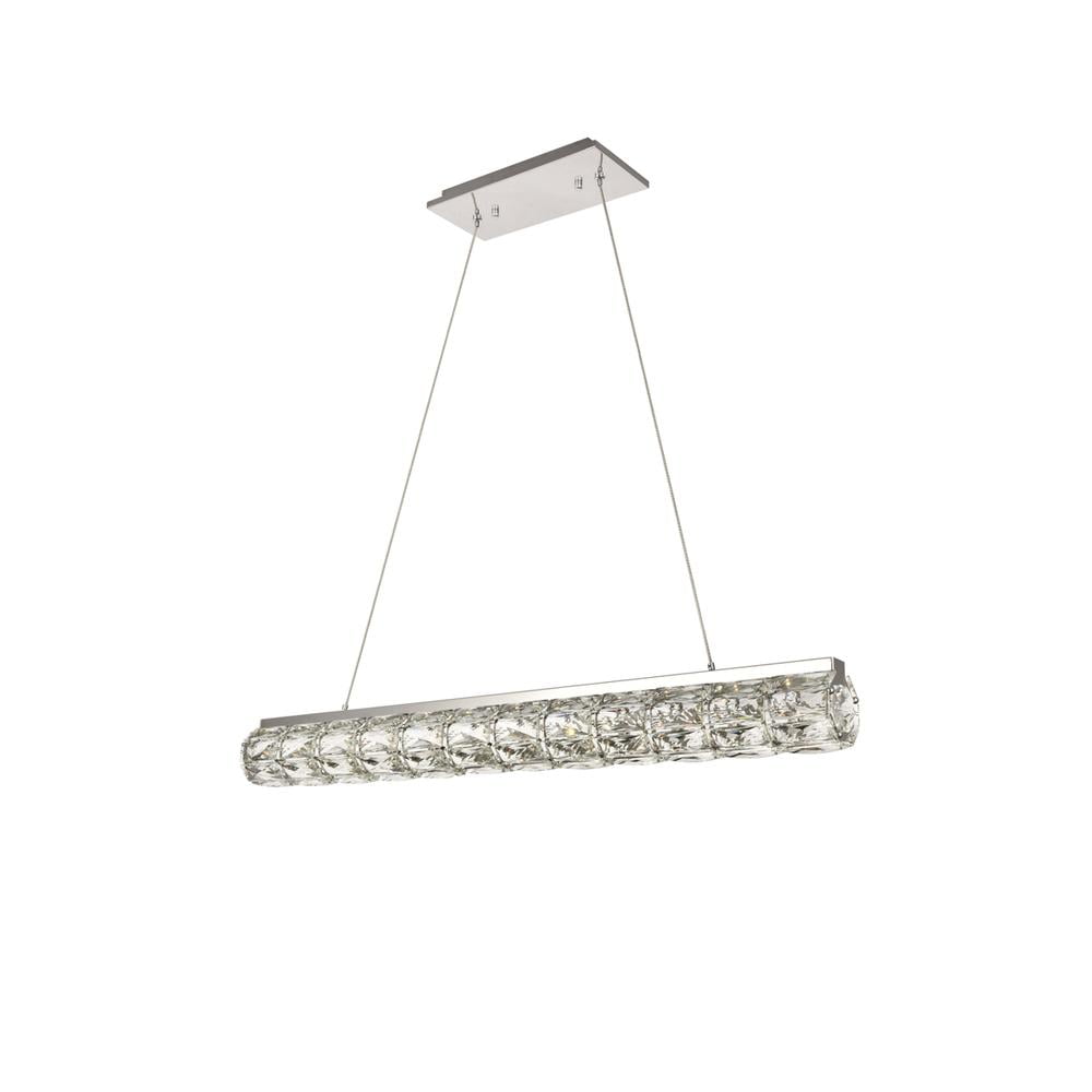 Valetta Integrated LED chip light Chrome Chandelier Clear Royal Cut ...