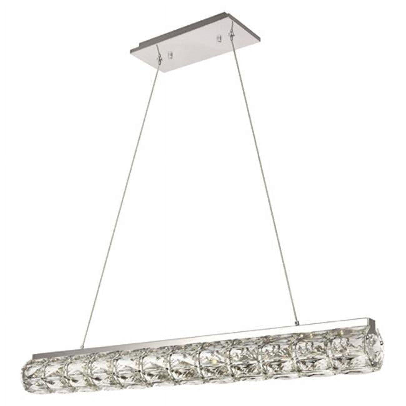 Valetta Integrated Led Chip Light Chrome Chandelier - Walmart.com