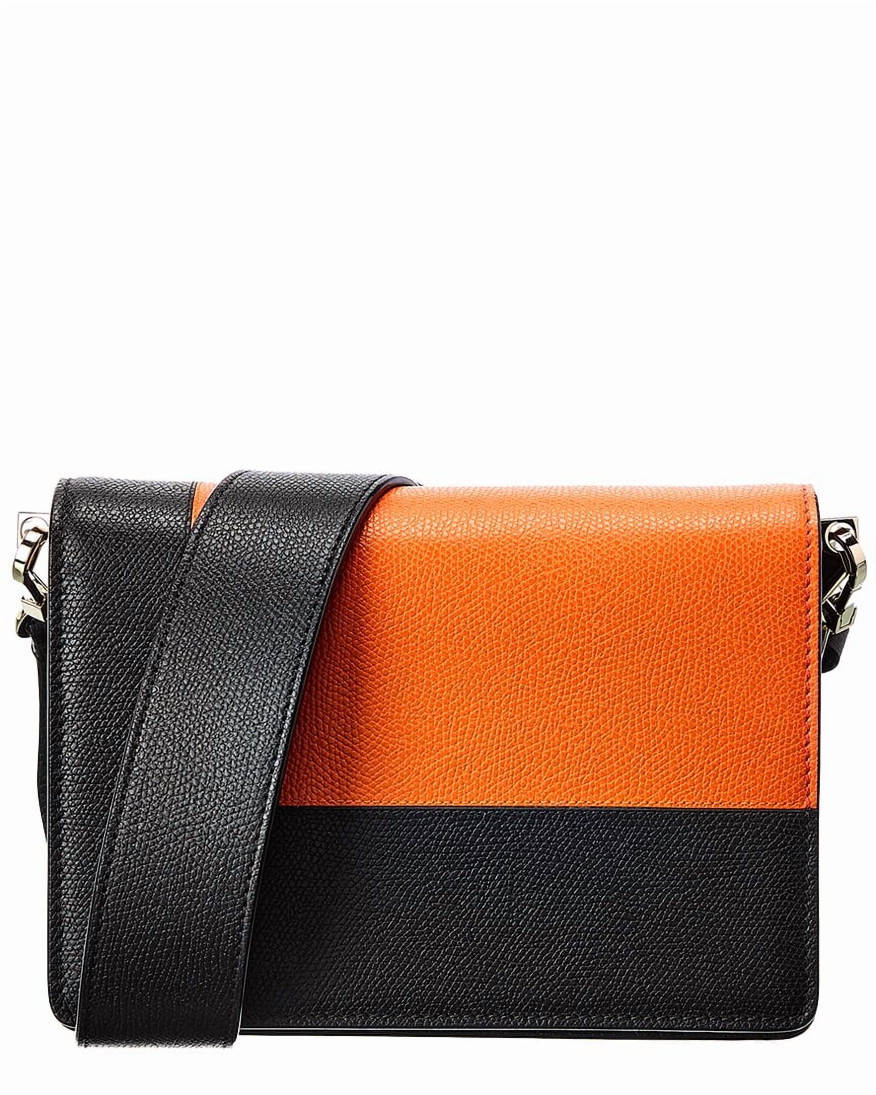 Valextra Swing Small Leather Shoulder Bag, Orange - Walmart.com