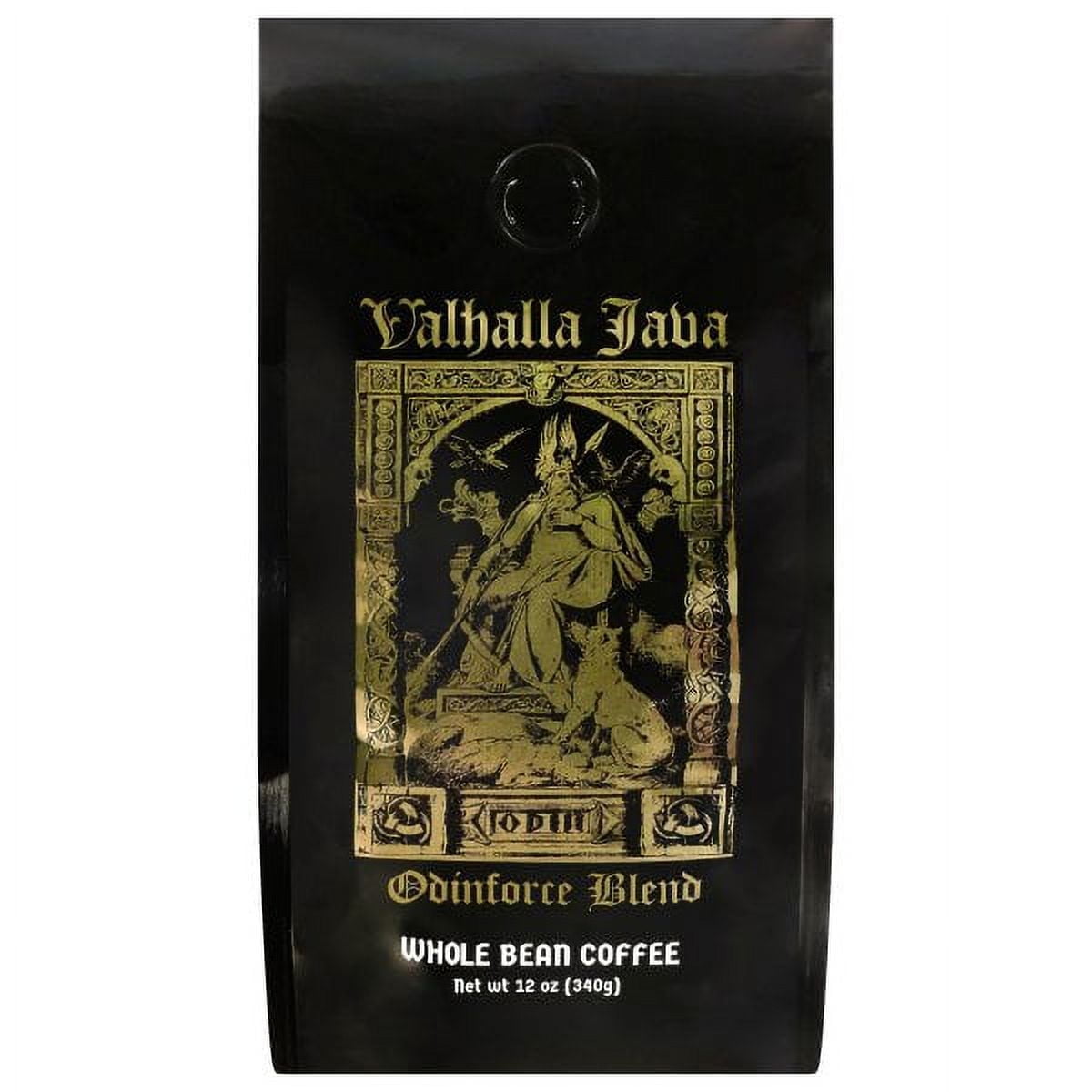Valhalla Java Odinforce Blend Strong Whole Bean Coffee, 12 oz - Walmart.com