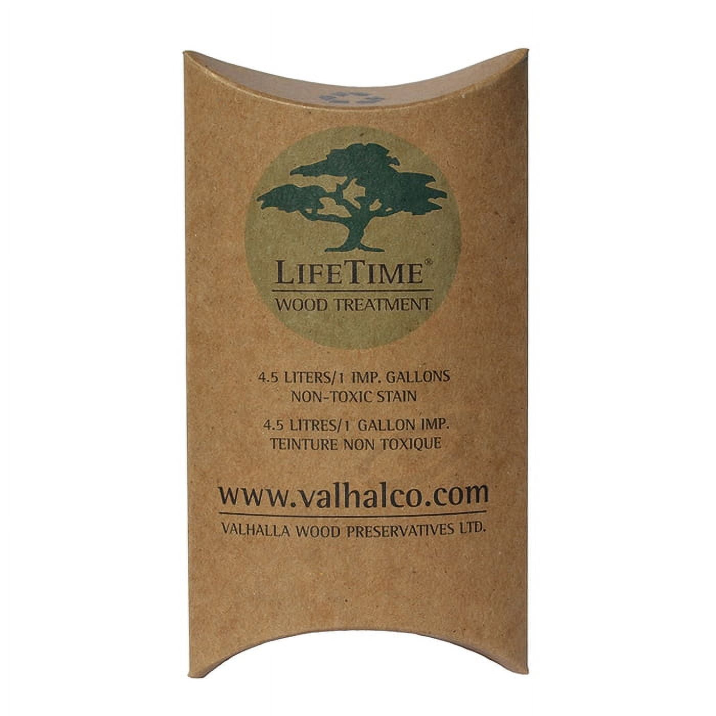 Valhalla Wood Preservatives LifeTime Wood Treatment Wood Finish, 1 ...