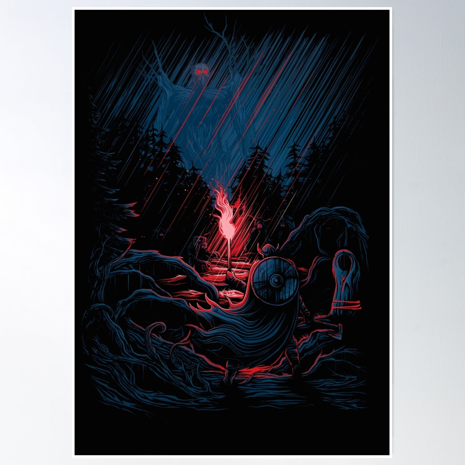 Valheim Poster Wall Art, Modern Wall Decor, 8x12 UNFRAMED - Walmart.com